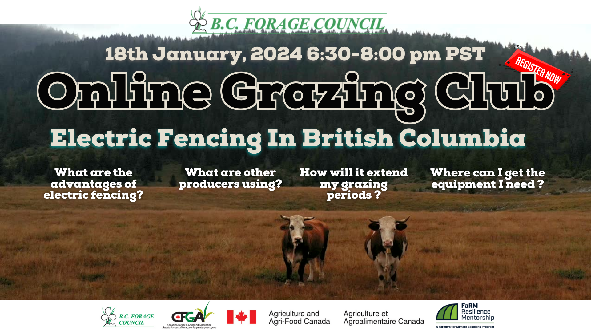 TONIGHT: Temporary Electric Fencing, Online Grazing Club - Peace River ...