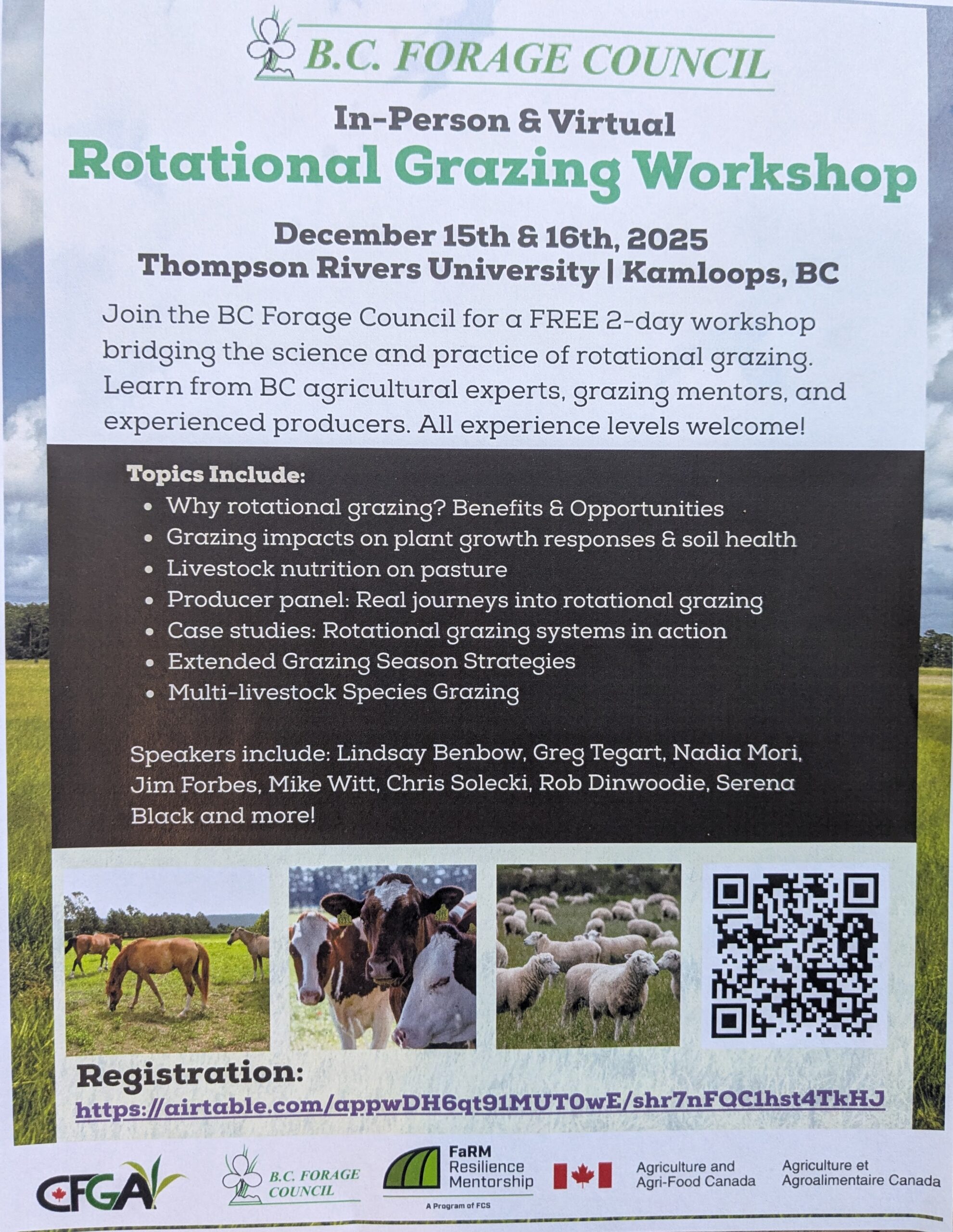 Dec 15-16th: ONLINE Rotational Grazing Workshop - Peace River Forage ...